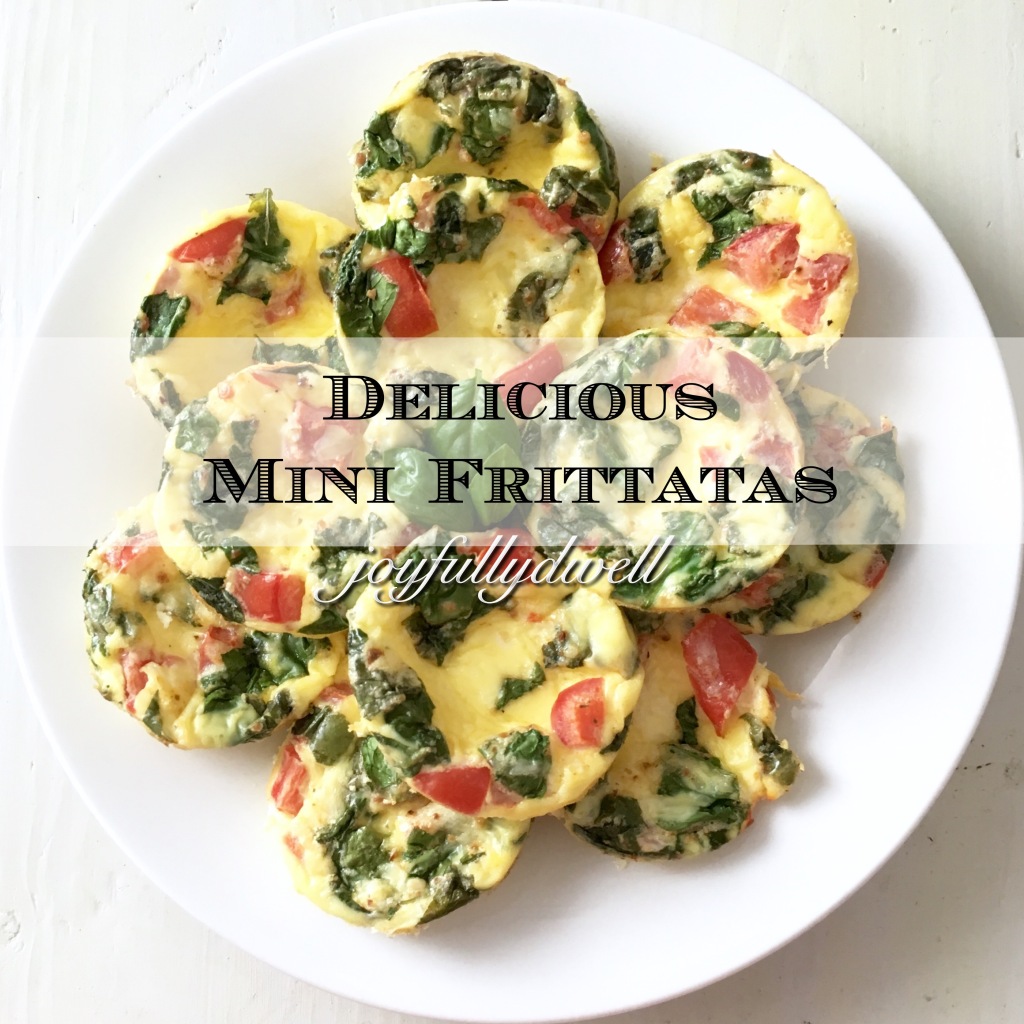 Delicious Mini Frittatas – joyfullydwell