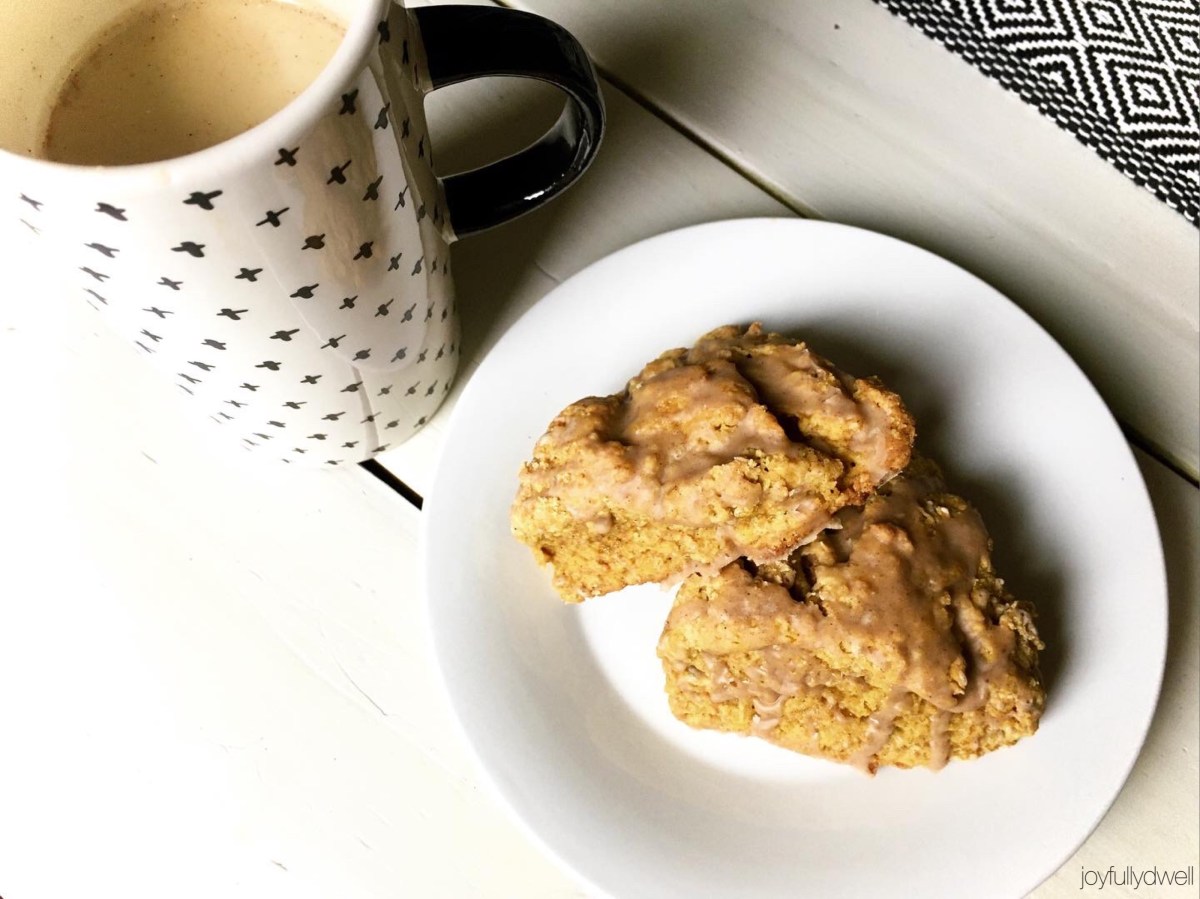 Pumpkin Spice Scones – joyfullydwell
